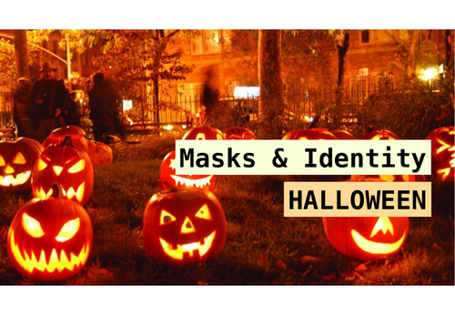 Art & Design - Cultural Masks Worksheets - HALLOWEEN | Teaching Resources