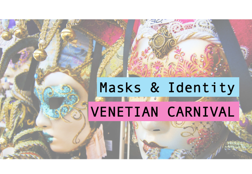 Art & Design - Cultural Masks Worksheets - VENETIAN CARNIVAL | Teaching ...