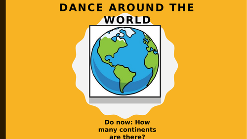 Dance Around the World | Teaching Resources