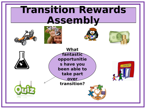 Transition First Assembly and Rewards Assembly | Primary to Secondary ...