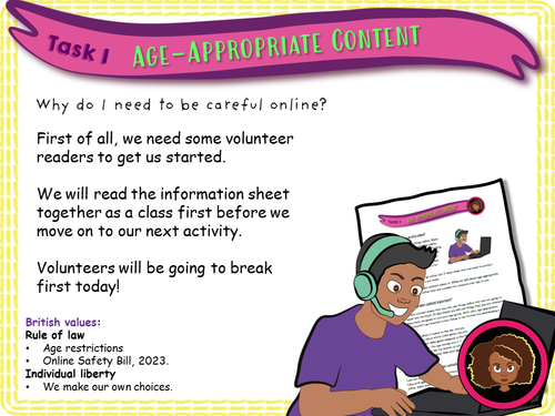 Age ratings & appropriate content | Teaching Resources