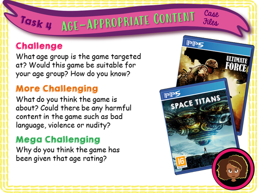 Age ratings & appropriate content | Teaching Resources