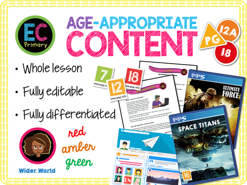 Age ratings & appropriate content | Teaching Resources