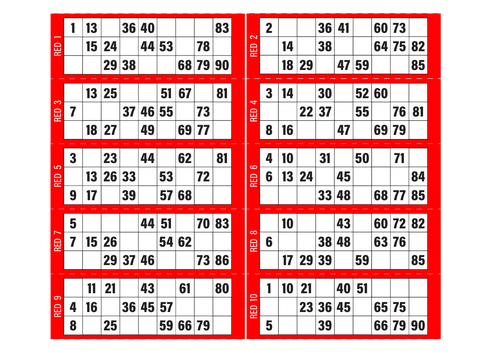 BINGO KIT (2135 Unique cards + MORE) | Teaching Resources