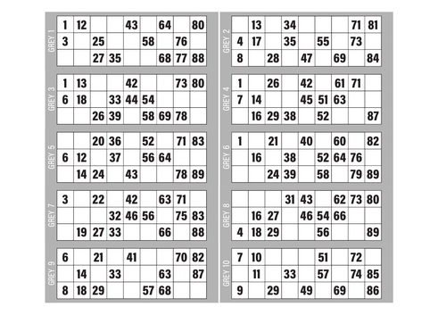 BINGO KIT (2135 Unique cards + MORE) | Teaching Resources