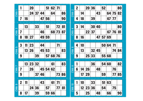 BINGO KIT (2135 Unique cards + MORE) | Teaching Resources