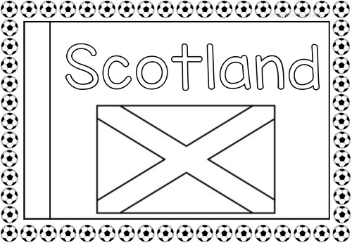 Scotland Flags Euro 2021 | Teaching Resources