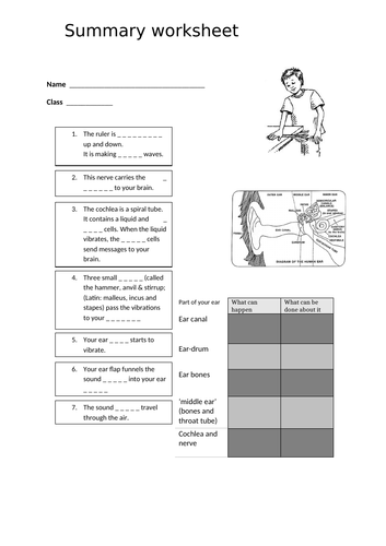 KS3 Science | 3.4.1,3,4 Waves and sound - Lesson 3 - The ear and ...