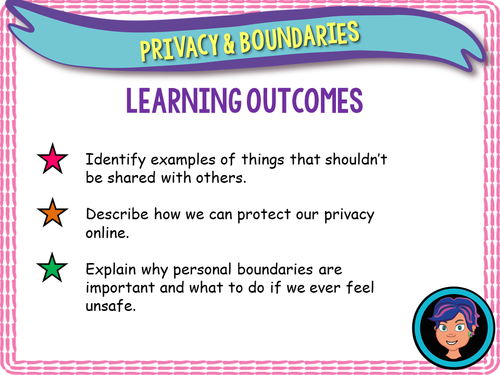 Privacy and Boundaries PSHE | Teaching Resources