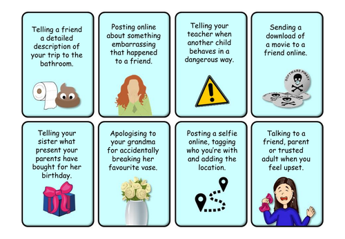 Privacy and Boundaries PSHE | Teaching Resources