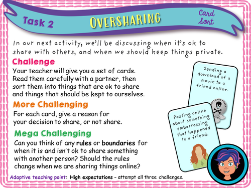 Privacy and Boundaries PSHE | Teaching Resources