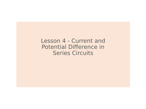 KS3 Science | 3.2.1-2 Electric circuits - ALL LESSONS | Teaching Resources