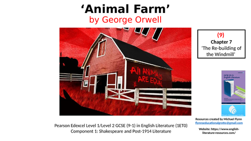 GCSE Literature: (9) ‘Animal Farm’ – Chapter 7 | Teaching Resources