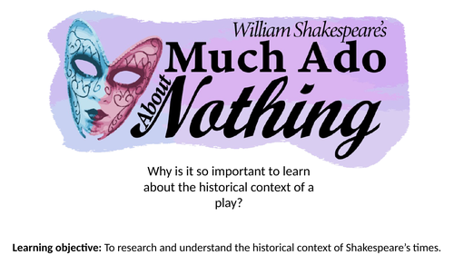 Much Ado About Nothing Act 1 Analysis | Teaching Resources