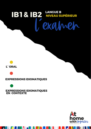 French Oral Exam Language B High Level (HL) | Teaching Resources