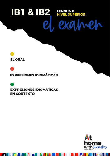 Spanish Oral Exam Language B High Level (HL) | Teaching Resources