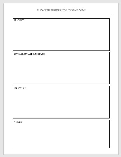 CIE Poetry 2023-25 Songs of Ourselves V2 P4 | Teaching Resources