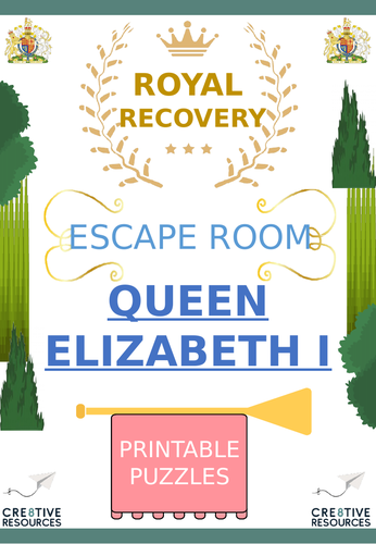 Elizabeth I Royal Escape Room | Teaching Resources