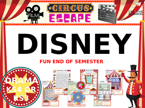 Disney escape room | Teaching Resources