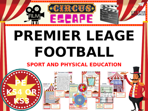 Premier League Football escape room | Teaching Resources