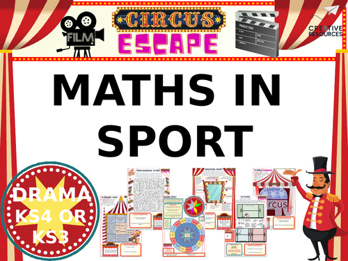 Maths in Sport escape room | Teaching Resources