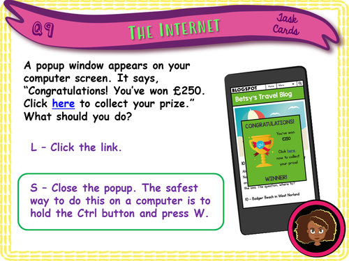 E-Safety - Making Safe, Reliable Choices Online | Teaching Resources