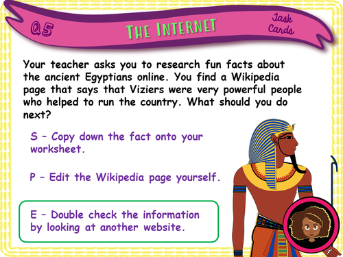 E-Safety - Making Safe, Reliable Choices Online | Teaching Resources