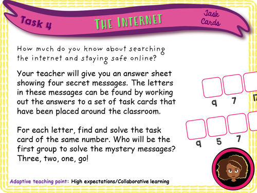 E-Safety - Making Safe, Reliable Choices Online | Teaching Resources