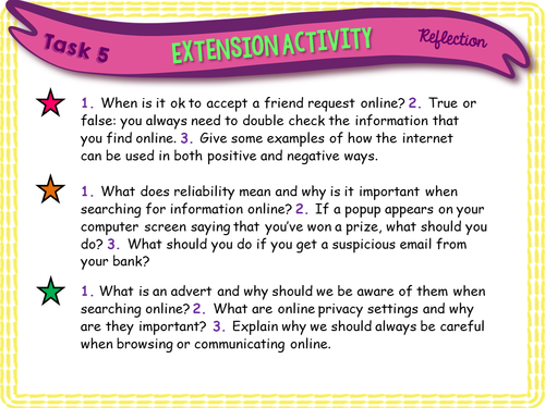 E-Safety - Making Safe, Reliable Choices Online | Teaching Resources