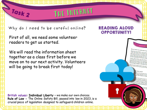 E-Safety - Making Safe, Reliable Choices Online | Teaching Resources