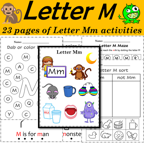 Alphabet Letter of the Week M Activities – Alphabet Printable ...