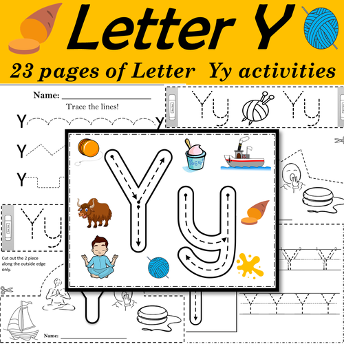 Alphabet Letter of the Week Y Activities – Alphabet Printable ...