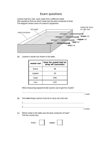 KS3 Science | 3.6.1 Metals and non-metals - Lesson 1 - Properties of ...