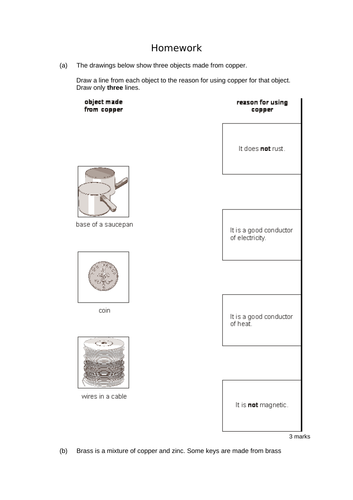 KS3 Science | 3.6.1 Metals and non-metals - Lesson 1 - Properties of ...