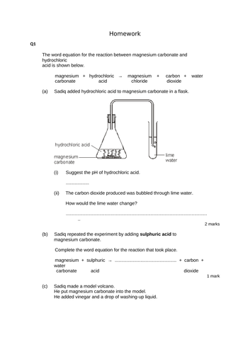 KS3 Science | 3.6.1 Metals and non-metals - Lesson 5 - Reacting metal ...