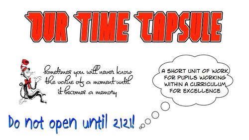 Time Capsule - Short Listening and Writing Unit | Teaching Resources