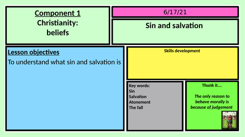 Christianity Beliefs unit: AQA religious studies GCSE: | Teaching Resources