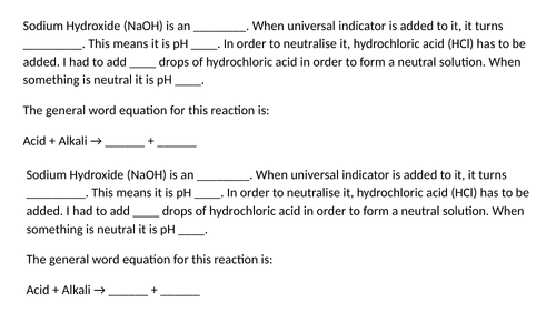 KS3 Science | 3.6.2 Acids and alkalis - Lesson 4 - What happens when ...