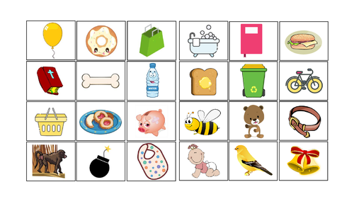 Sorting Letter Sounds B,P,D Words and Pictures | Teaching Resources