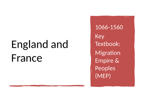 AQA GCSE Migration, Empires & People: Normans, Angevins & Plantagenets ...
