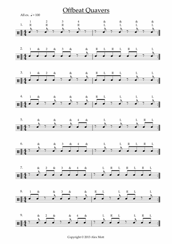 DRUMS - Music Theory Study Pack | Teaching Resources