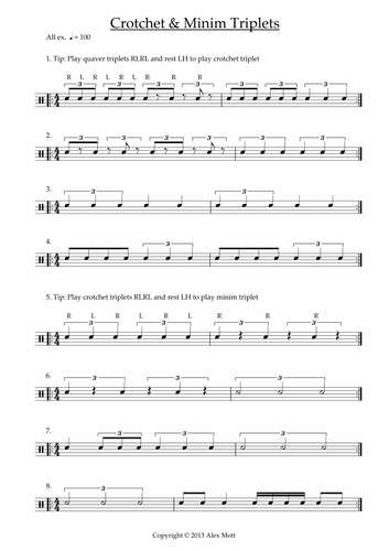 DRUMS - Music Theory Study Pack | Teaching Resources