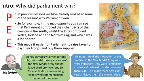 Why did Parliament win the English Civil War? | Teaching Resources