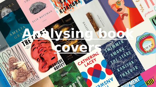 Analysing book covers | Teaching Resources