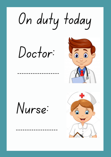 Doctors Surgery Role Play set | Teaching Resources