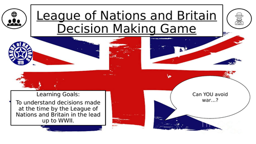 Why did the League of Nations Fail? | Teaching Resources