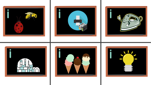 Letter I Picture Cards and Matching Cards KS1 | Teaching Resources