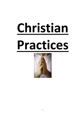 RS GCSE AQA Christian Practices revision guide | Teaching Resources RS GCSE AQA Christian Practices revision guide | Teaching Resources