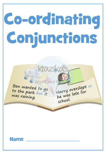 Conjunctions - Year 2 | Teaching Resources