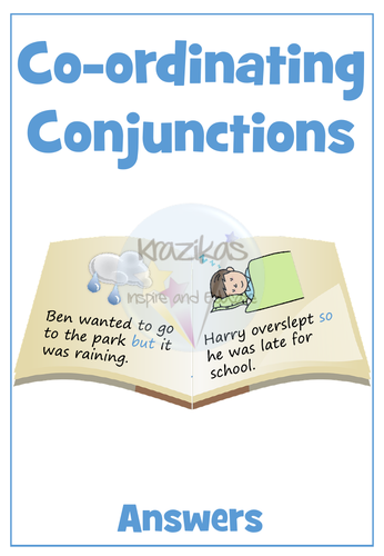 Conjunctions - Year 2 | Teaching Resources